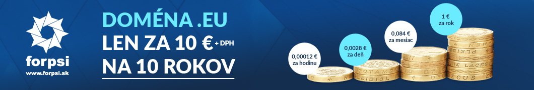 Cenovo výhodné domény, webhosting a servery | FORPSI.SK